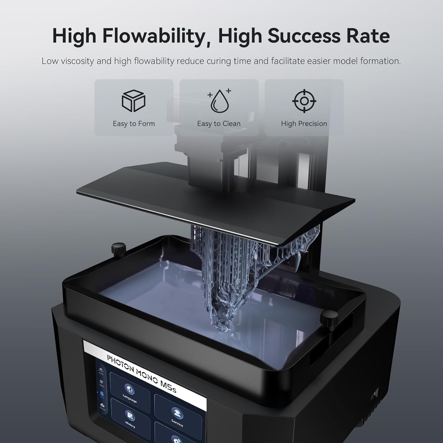 ANYCUBIC ABS-Like Resin Pro 2 3D Printer Upgraded Toughness for LCD 3D ...