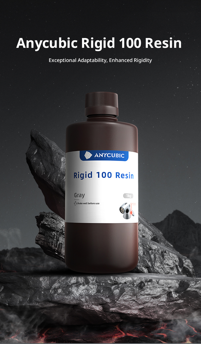 ANYCUBIC Rigid 100 Resin High-Temp Resistant 3D Printer Resin for DLP ...